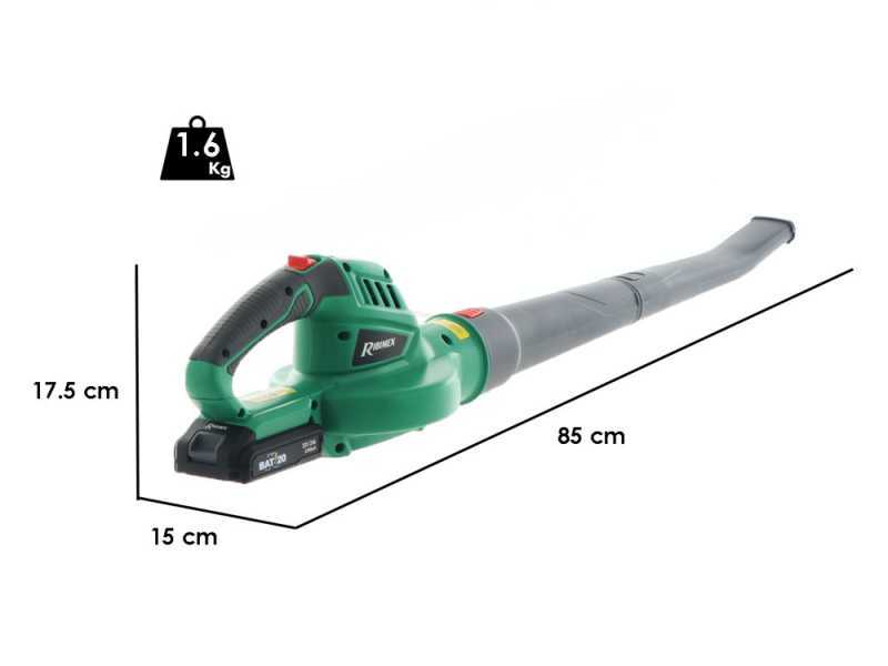 Akku-Laubbläser RIBIMEX PRBAT20-S im Angebot | Agrieuro