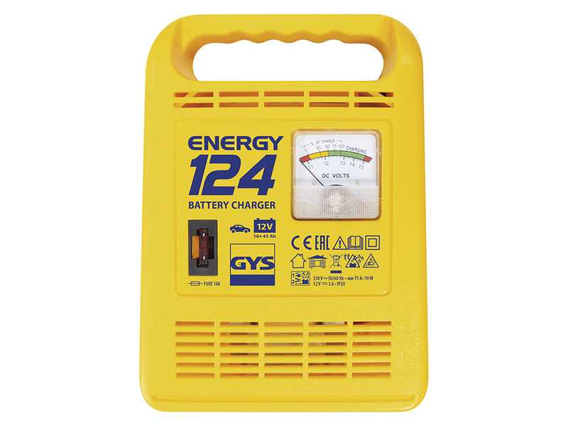 GYS Energy 124 - Ladegerät 12V 10-45 Ah im Angebot | Agrieuro