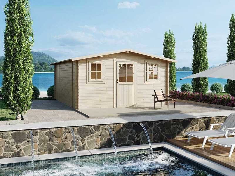 Alce - Gerätehaus aus Holz Dublino Express im Angebot | Agrieuro