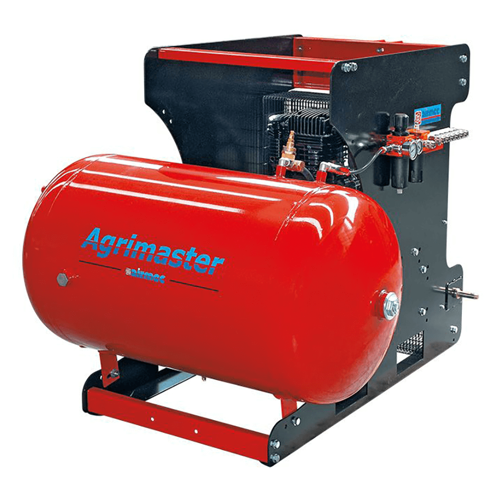 Traktor-Kompressor Airmec Agrimaster 650/270 mit Kessel im Angebot ...